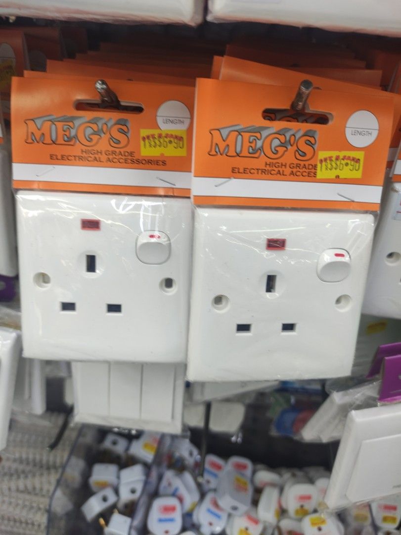 New electrical socket, TV & Home Appliances, Electrical, Adaptors ...
