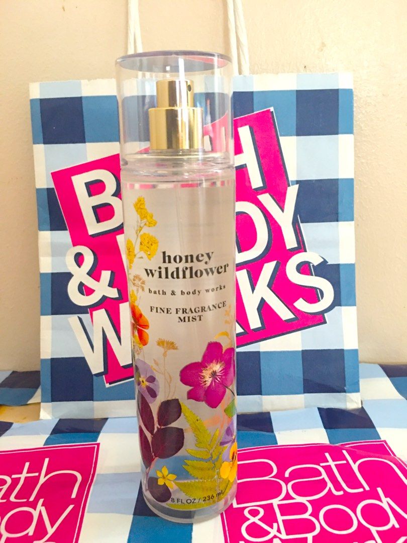 New Us Bath And Body Works Honey Wildflower Fine Fragrance Mist 8fl Oz