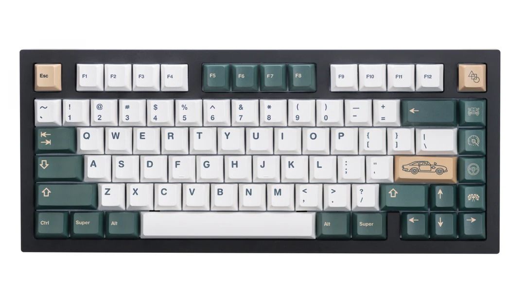 Nicepbt BRG British Racing Green PBT Keycaps, Computers & Tech, Parts ...