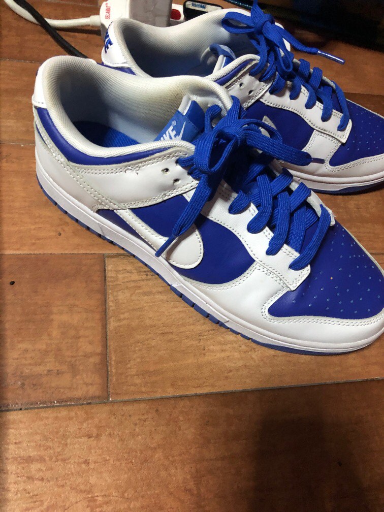 Nike dunk low racer blue white, Men's Fashion, Footwear, Sneakers on ...