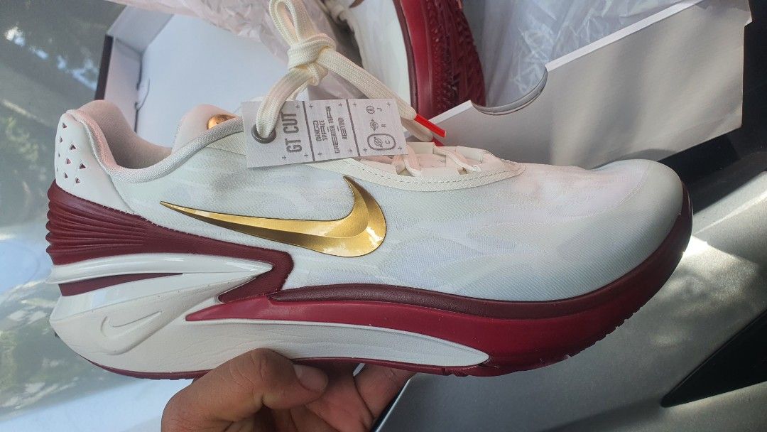Nike GT CUT 2 MAROON SUMMIT WHITE, Men's Fashion, Footwear, Sneakers on ...