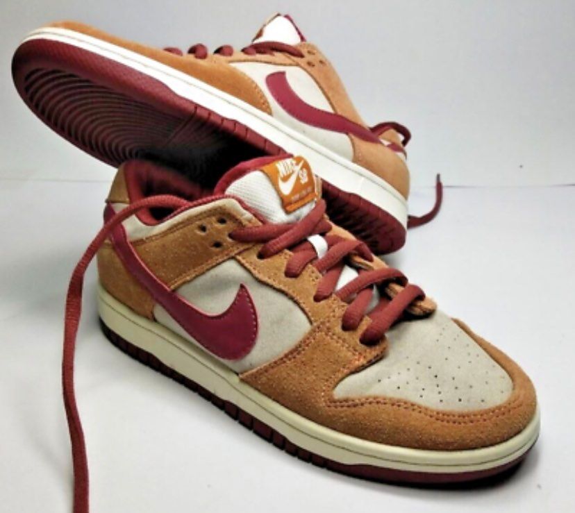 Nike SB Dunk Low Pro Dark Russet Cedar, Men's Fashion, Footwear ...