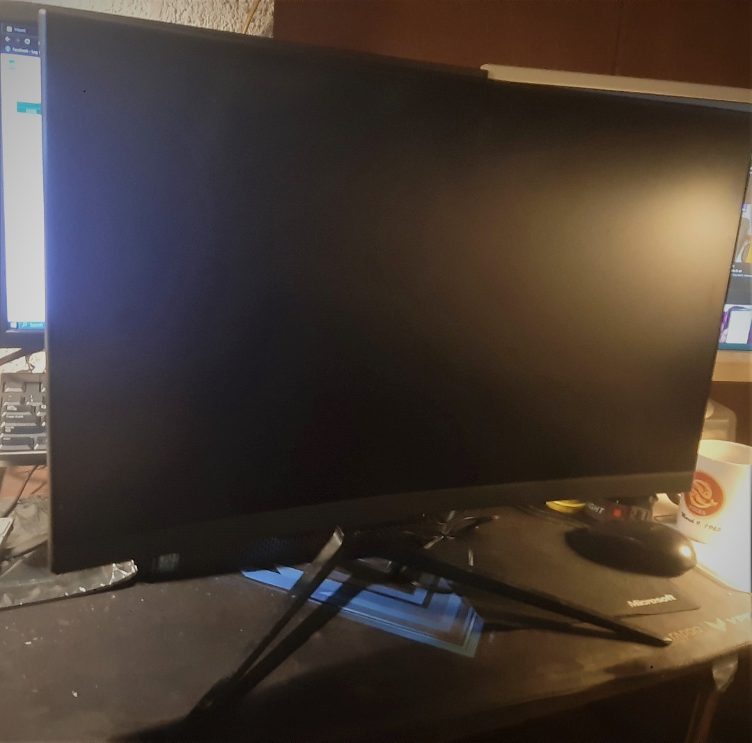 NVision 24inch Curved Monitor - Defective, Computers & Tech, Parts ...