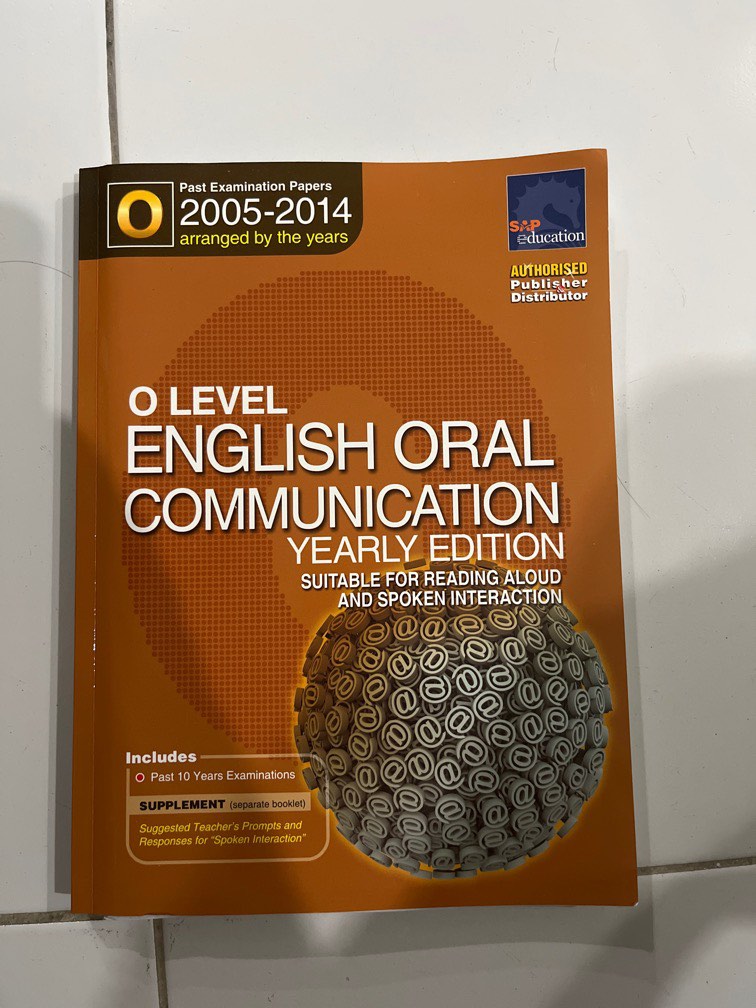 o lvl english oral, Hobbies & Toys, Books & Magazines, Textbooks on ...