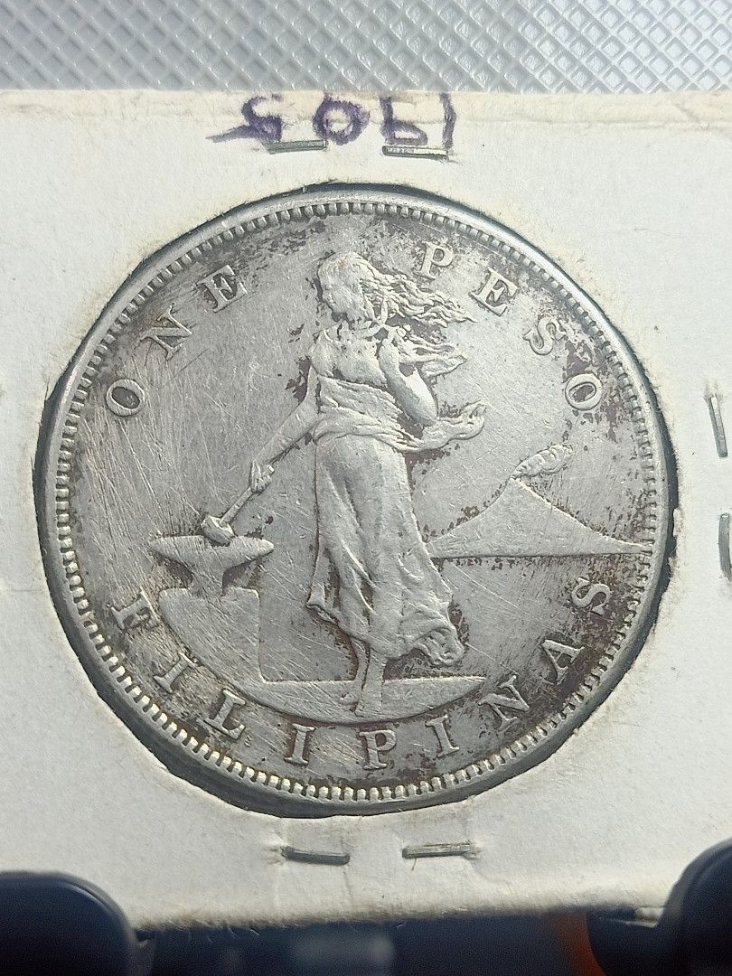 Old USPi Silver Coin, Hobbies & Toys, Memorabilia & Collectibles ...