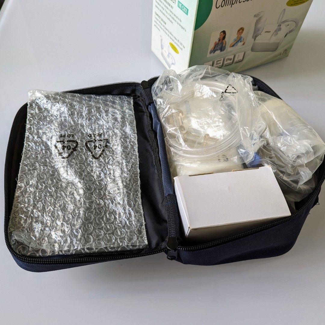 Omron CompAir NE-C801 Nebulizer System, Health & Nutrition, Medical ...