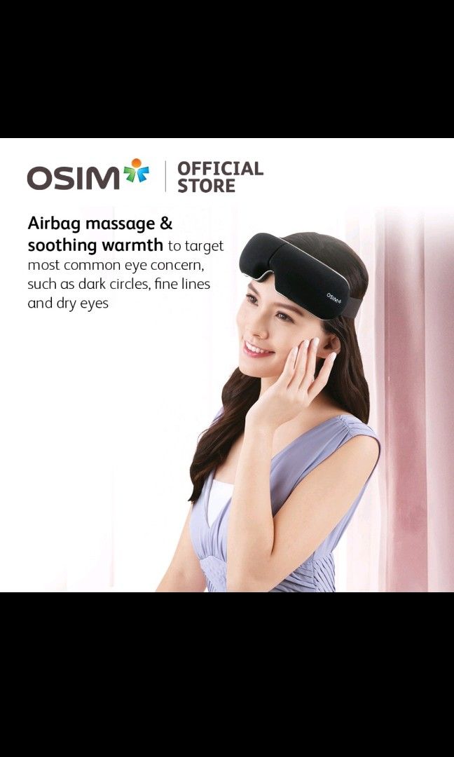 Osim eye massager, Beauty & Personal Care, Vision Care on Carousell