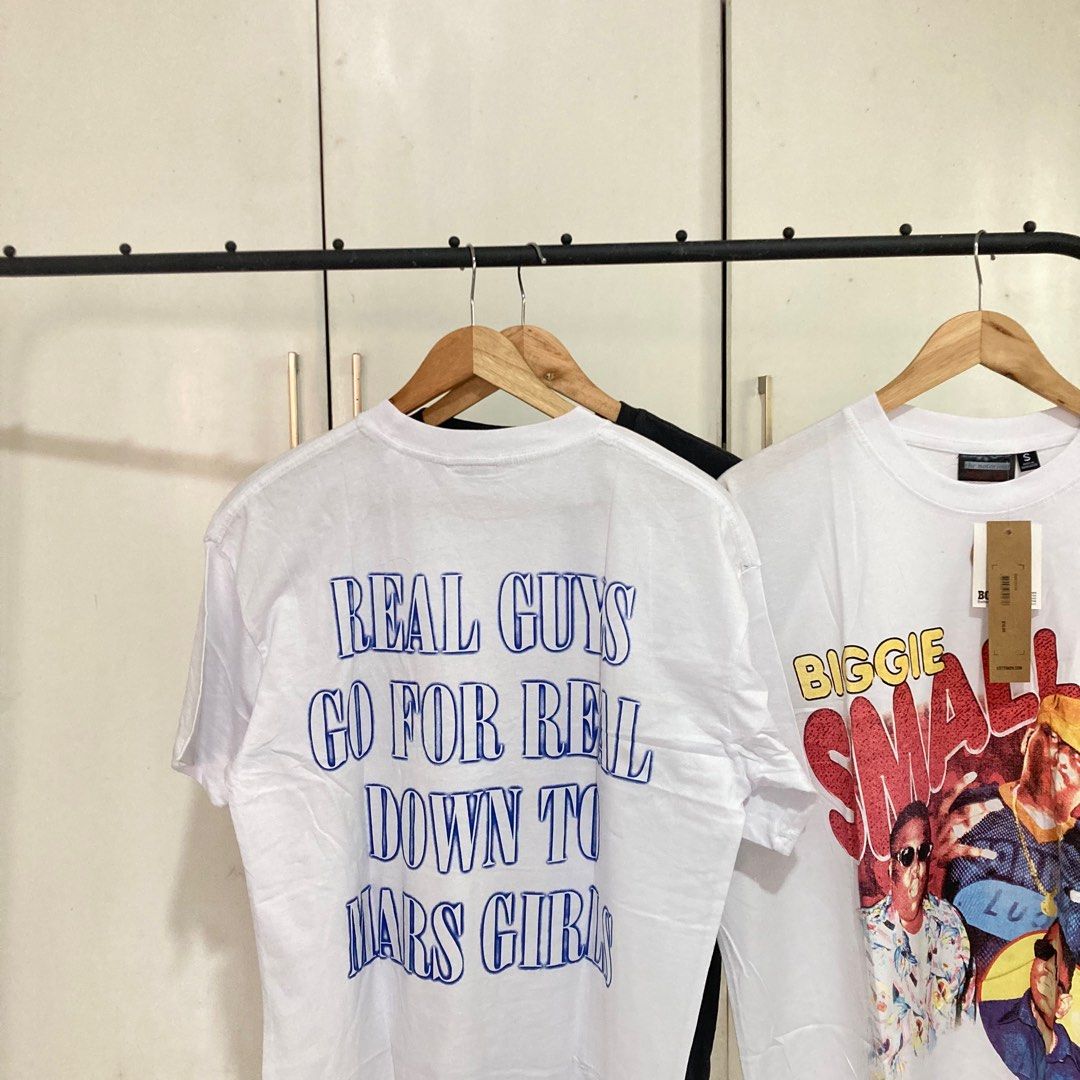 Oversized Vintage Rap Tee Shirts - Biggie, Outkast, Men's Fashion, Tops ...