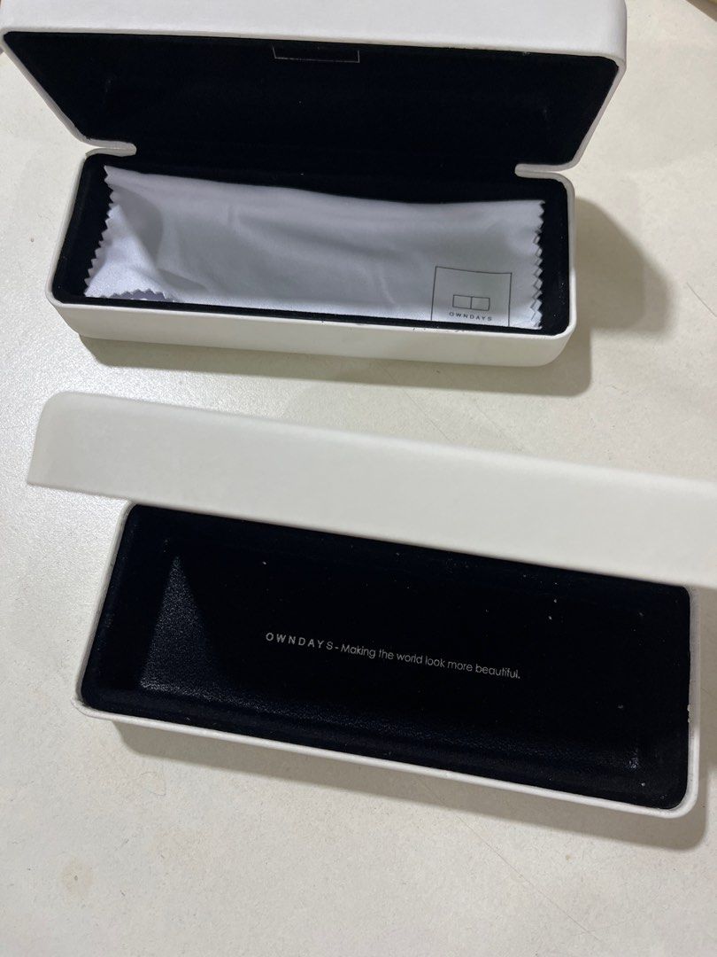 Owndays White Spectacle box, Women's Fashion, Jewelry & Organisers ...