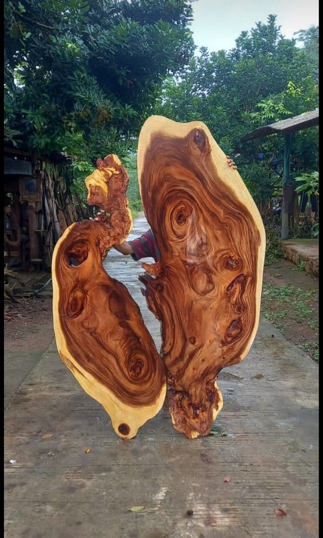 Papan kayu bahan resin Meja cafe kayu Kursi kayu cafe murah berkualitas ...