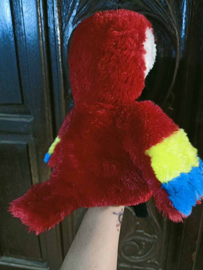 PARROT BIRD HAND PUPPET, Hobbies & Toys, Toys & Games on Carousell