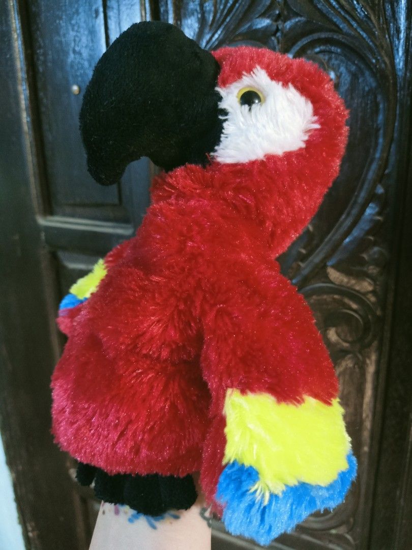 PARROT BIRD HAND PUPPET, Hobbies & Toys, Toys & Games on Carousell