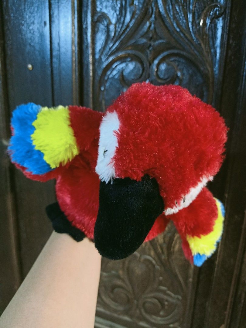 PARROT BIRD HAND PUPPET, Hobbies & Toys, Toys & Games on Carousell