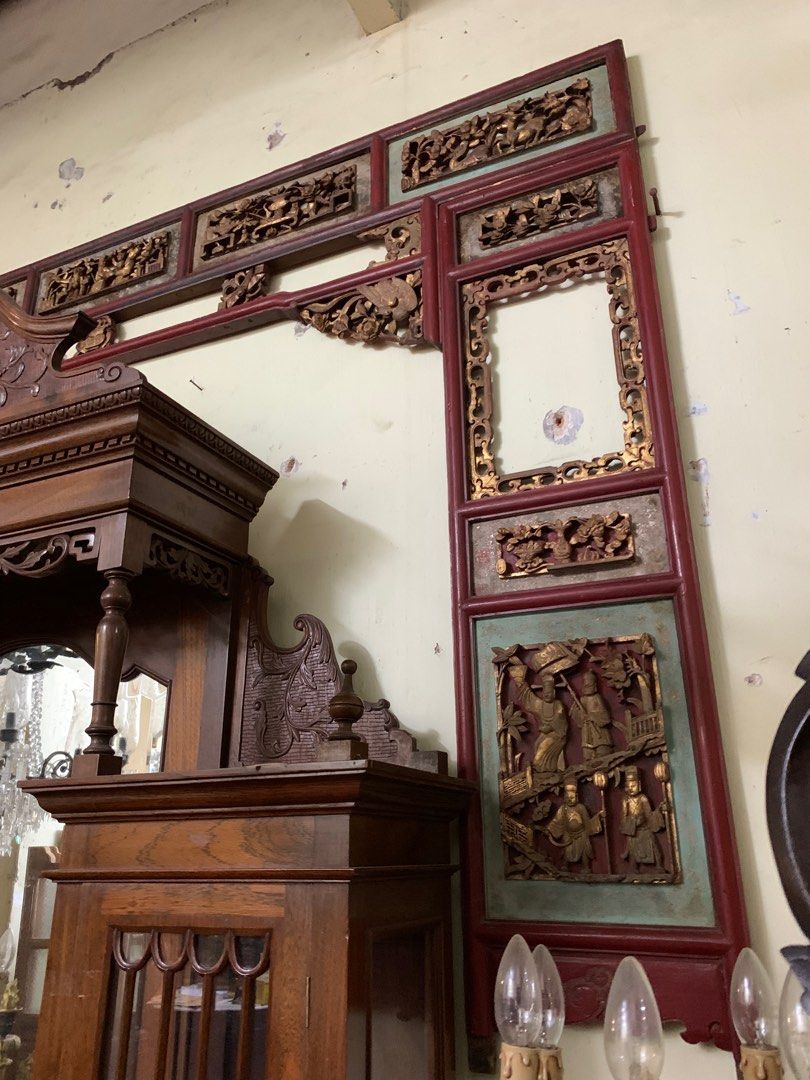 Peranakan Bed Frame, Furniture & Home Living, Home Decor, Wall Decor on ...