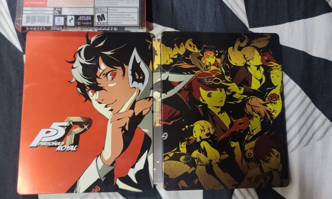 Persona 5 Royal (w/ steelbook case) and Overcooked, Video Gaming, Video ...