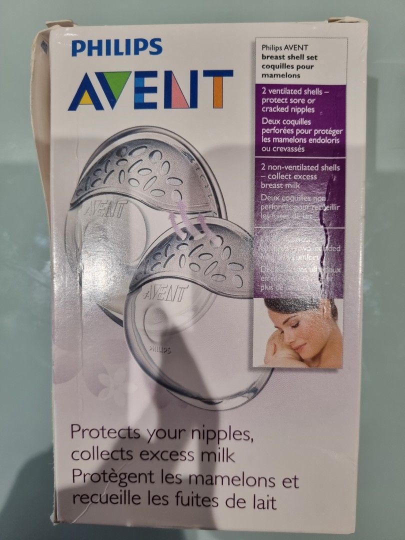 Philips Avent Wearable Breast Shell, Babies & Kids, Nursing & Feeding ...