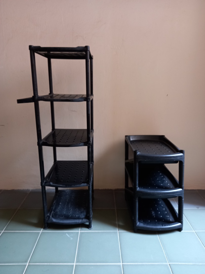 Plastic Shoe Racks, Furniture & Home Living, Furniture, Shelves ...