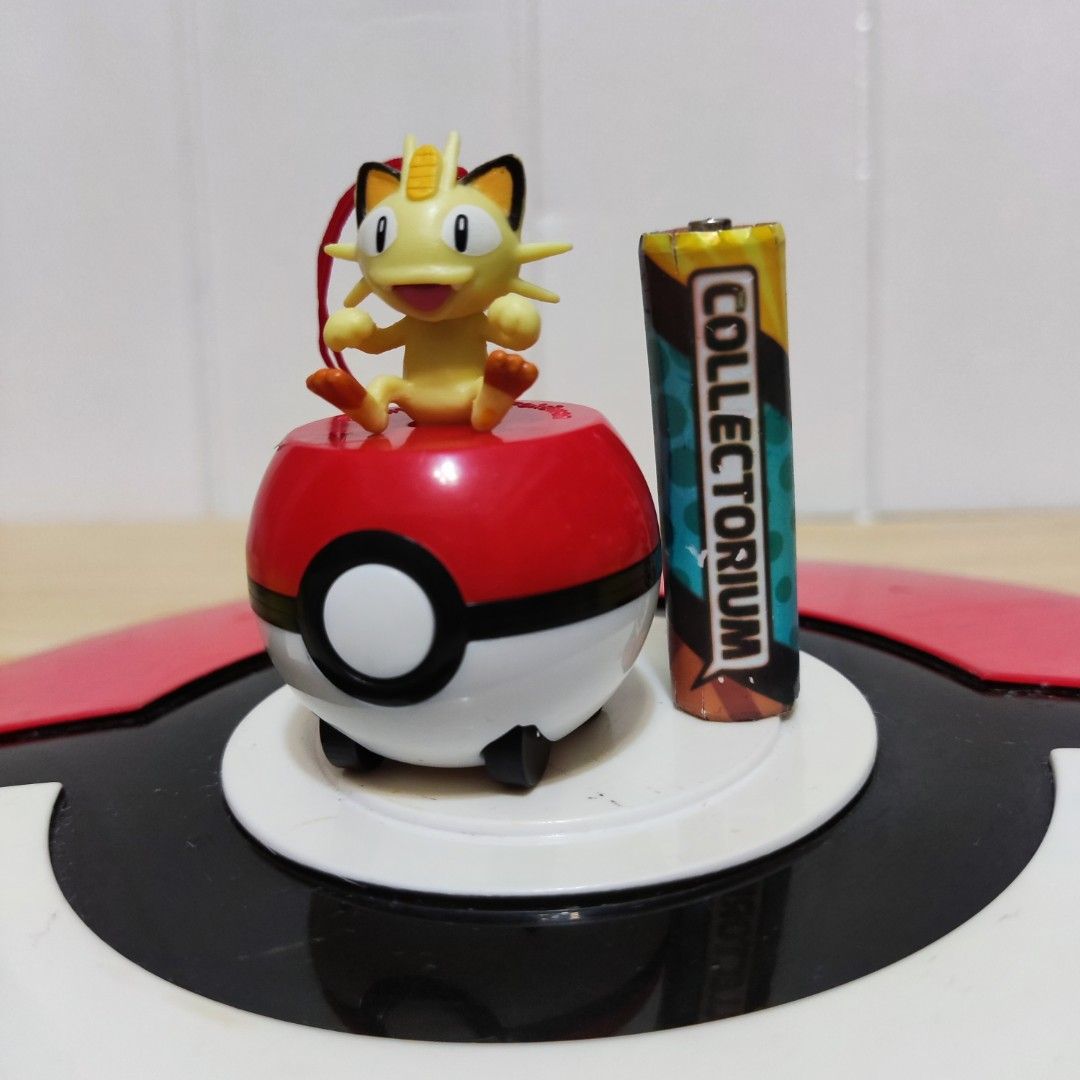 Pokemon Meowth Poke Ball Car, Hobbies & Toys, Toys & Games on Carousell