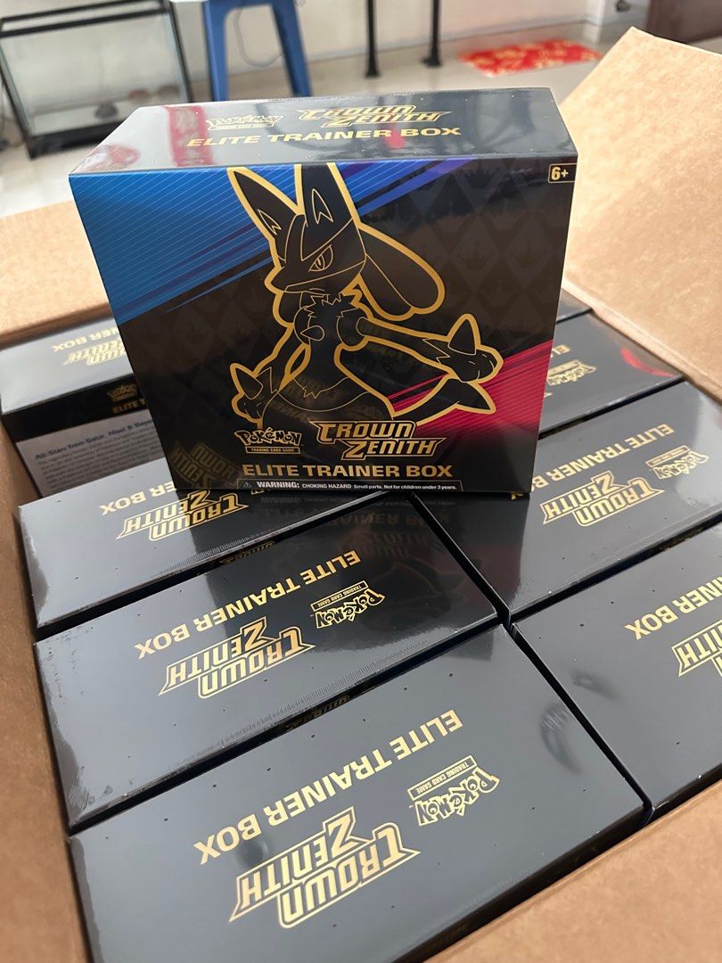 [Collect today!] Pokemon TCG Crown Zenith elite trainer box | Irida ...