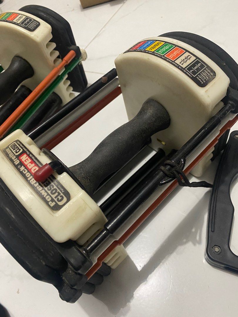 Powerblock urethane (spoil), Sports Equipment, Exercise & Fitness ...