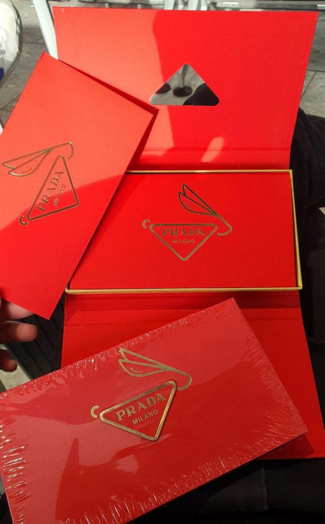 PRADA Red Packet / Ang Pow 2023 'Year of Rabbit' (2 sets of 10 nos ...