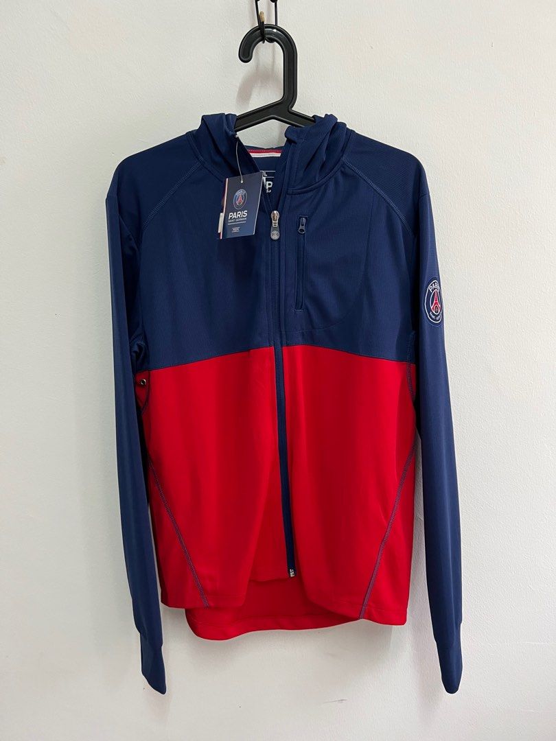 PSG Jacket Light 15 Bleu, Men's Fashion, Activewear on Carousell
