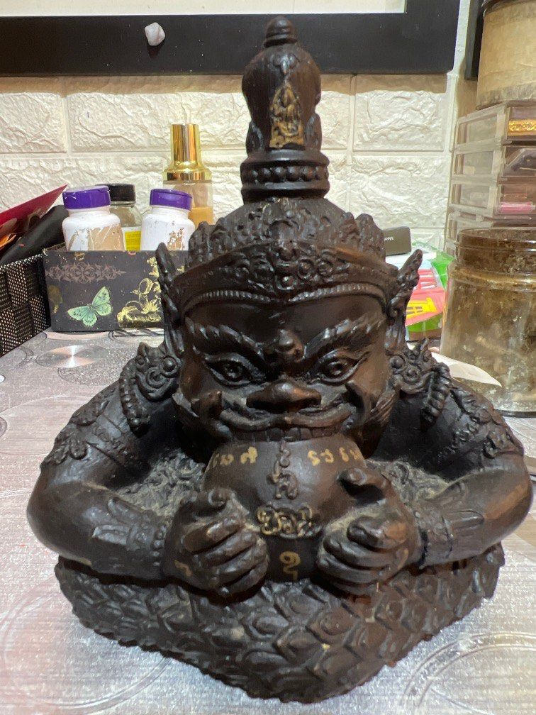 Rahu bucha amulet Thailand Buddha Buddhist Buddhism, Hobbies & Toys ...
