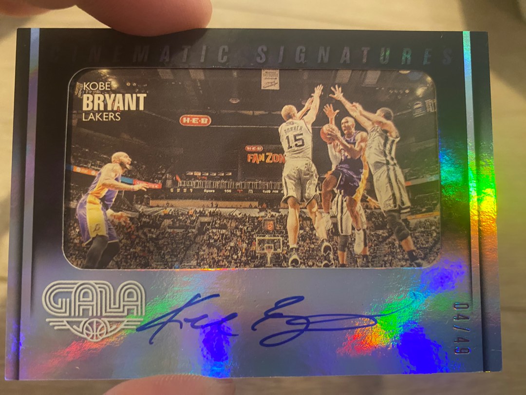 RARE 2014-15 Panini Gala Signatures Auto /49 Kobe Bryant, Hobbies ...