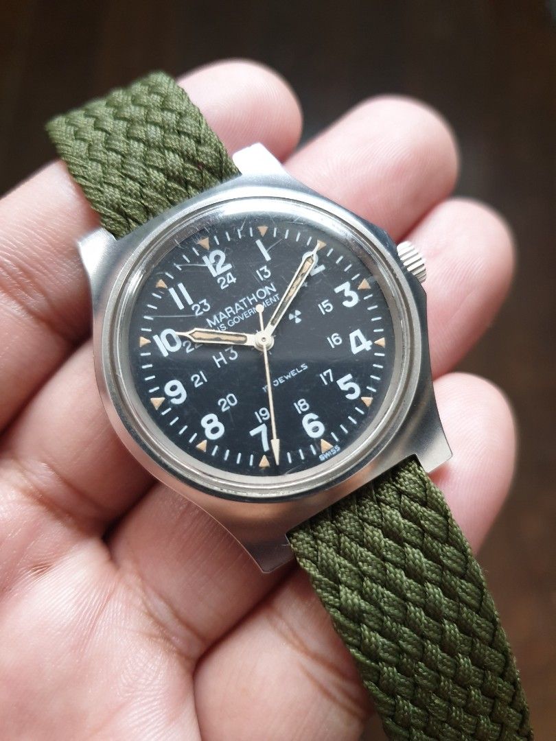 Rare Marathon gg-w-113, Men's Fashion, Watches & Accessories, Watches ...