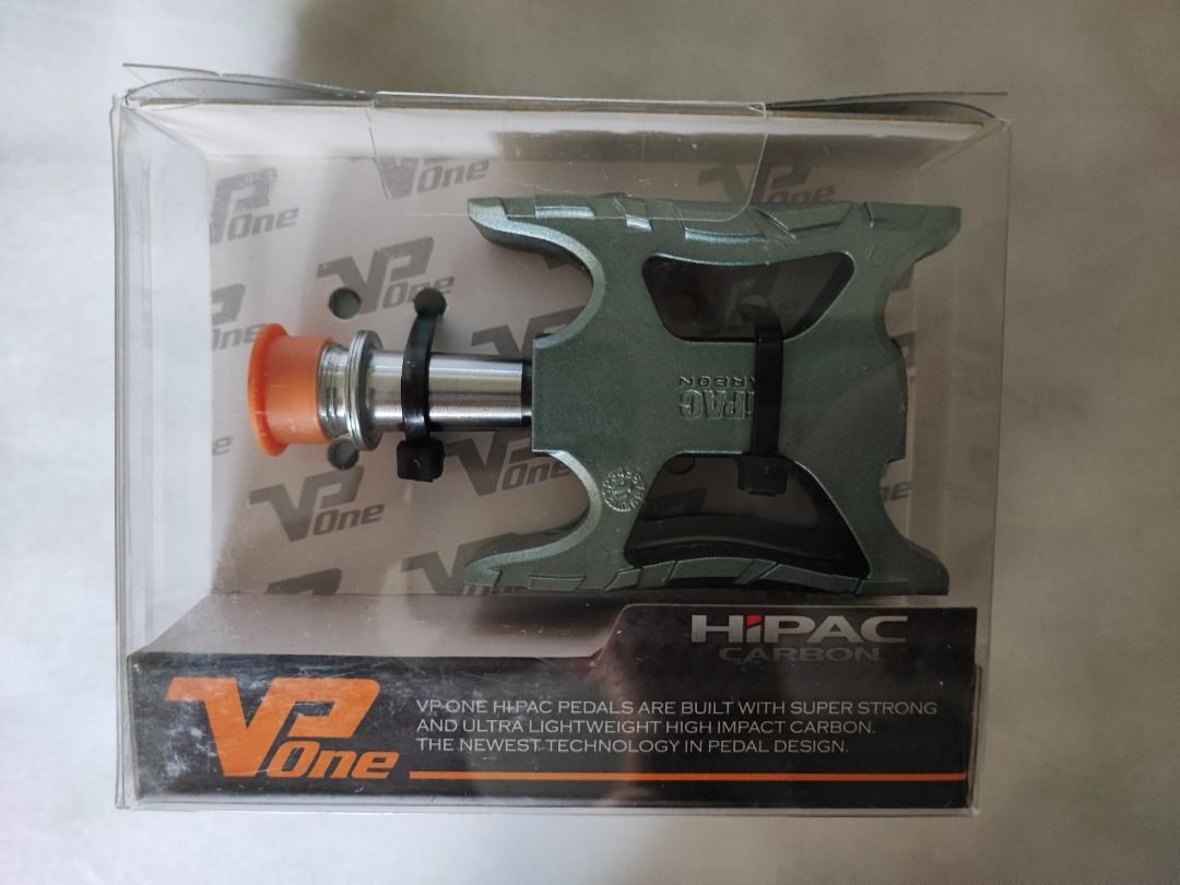 RARE VP ONE HiPAC CARBON PEDALS 85grams pedals light weight Made In ...