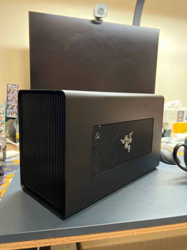 Razer Core X Chroma Thunderbolt 3 PCIe eGPU adapter on Carousell