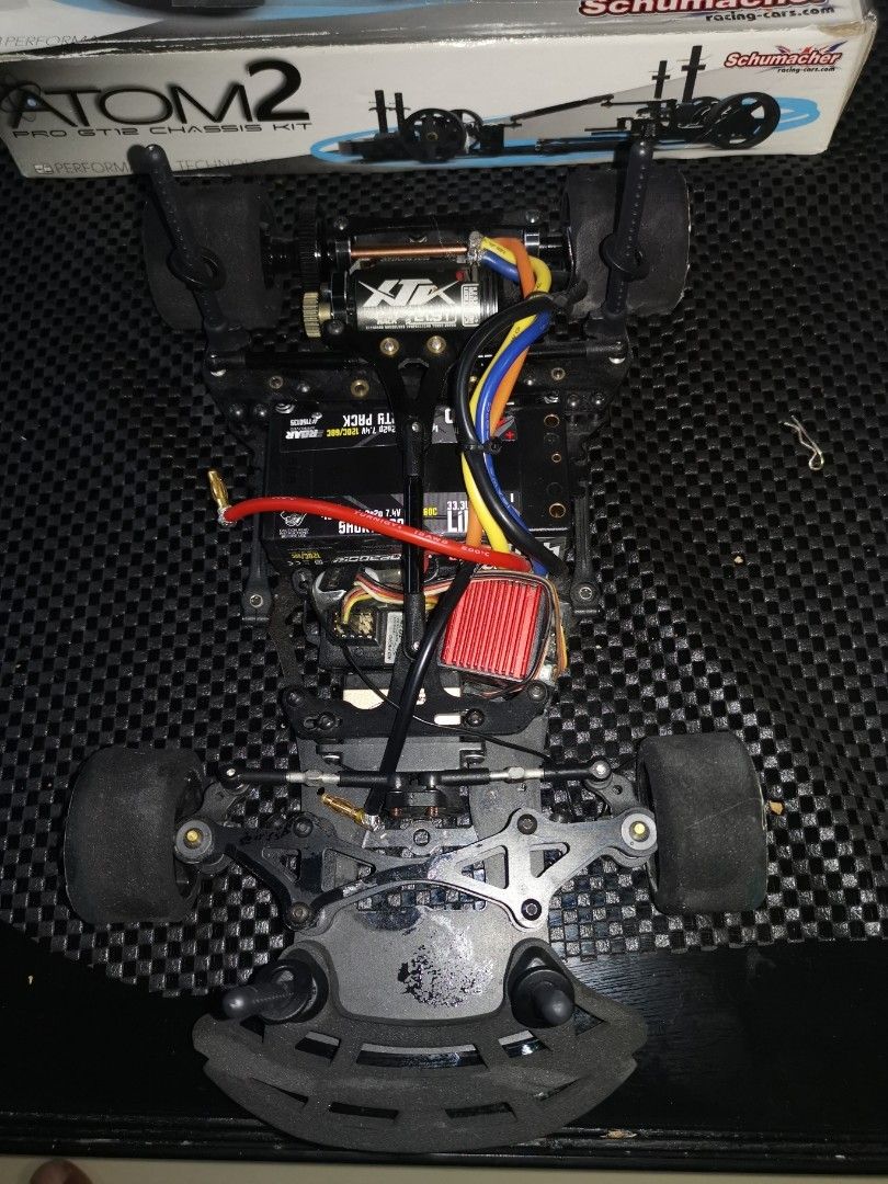 Rc car Schumacher 1/12 ATOM2 Pro GT12 Chassis, Hobbies & Toys, Toys ...