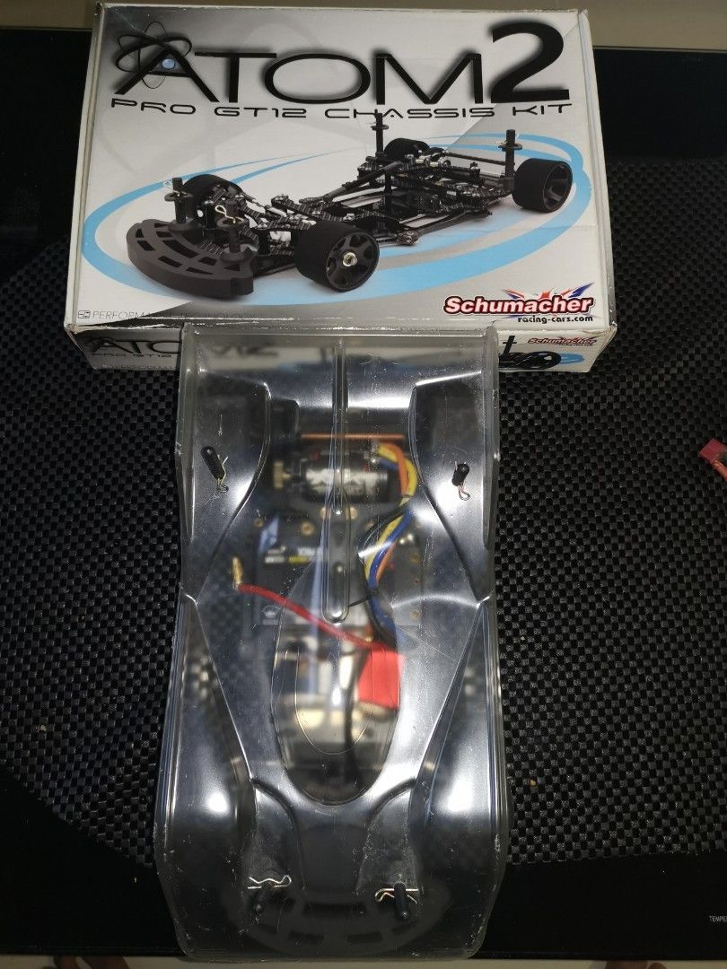 Rc car Schumacher 1/12 ATOM2 Pro GT12 Chassis, Hobbies & Toys, Toys ...