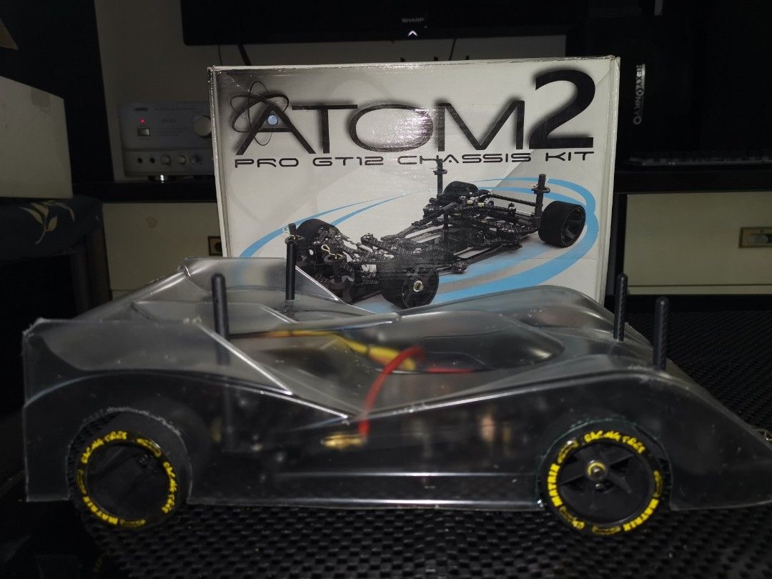 Rc car Schumacher 1/12 ATOM2 Pro GT12 Chassis, Hobbies & Toys, Toys ...
