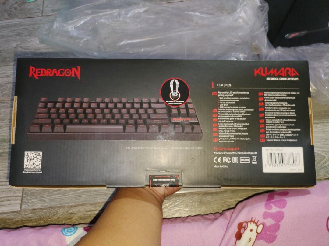 RED DRAGON KEYBOARD & HEADSET, Computers & Tech, Parts & Accessories ...
