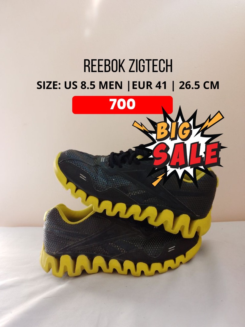 Reebok Zigtech Size 8.5 Men, Men's Fashion, Footwear, Sneakers on Carousell