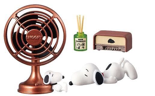 Rement re-ment PEANUTS SNOOPY’s MONO ROOM 史努比 花生漫畫 史諾比 時尚 房間 食玩 原BOX 全8種 沙發 書櫃 筆記 時鐘 風扇, 興趣及遊戲 ...