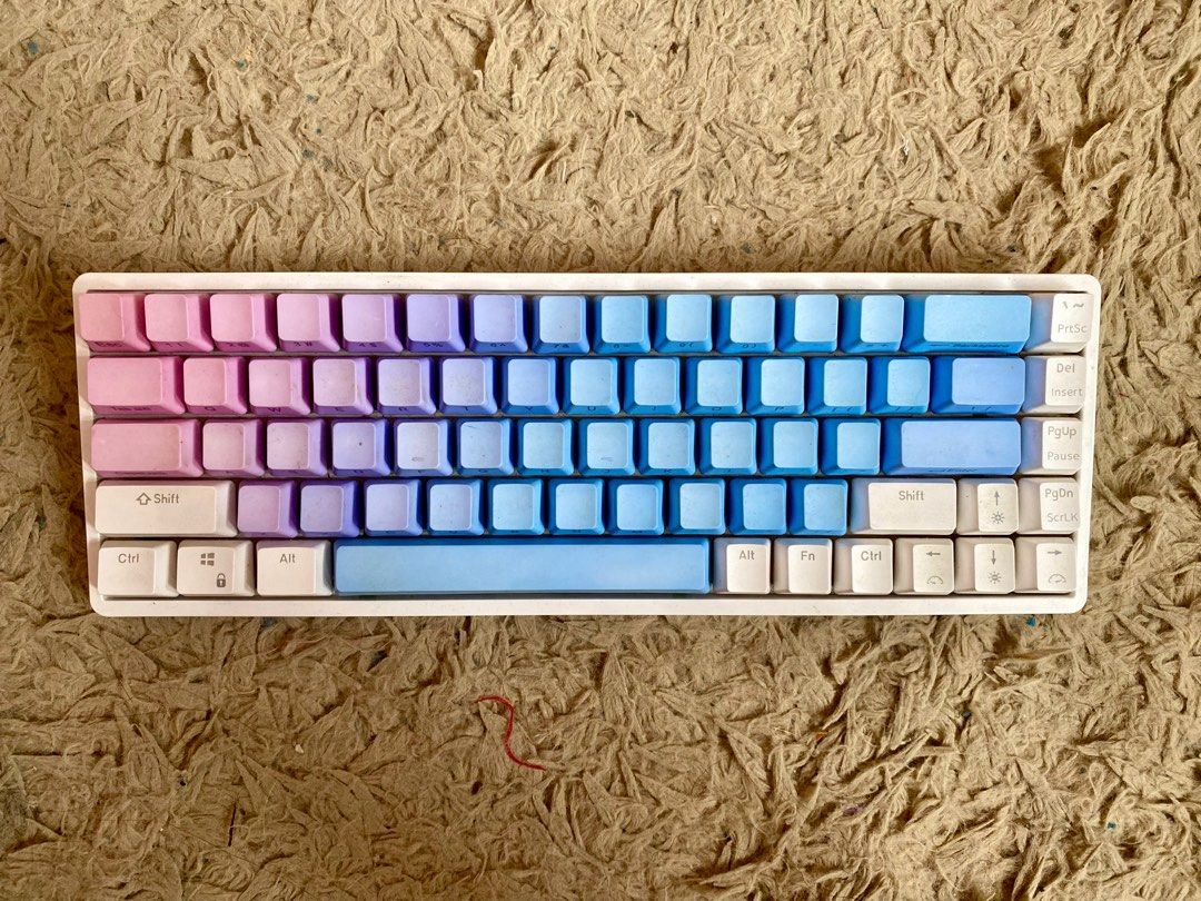 RK G68 Tri-Mode RGB with Side PBT Keycaps, Computers & Tech, Parts ...