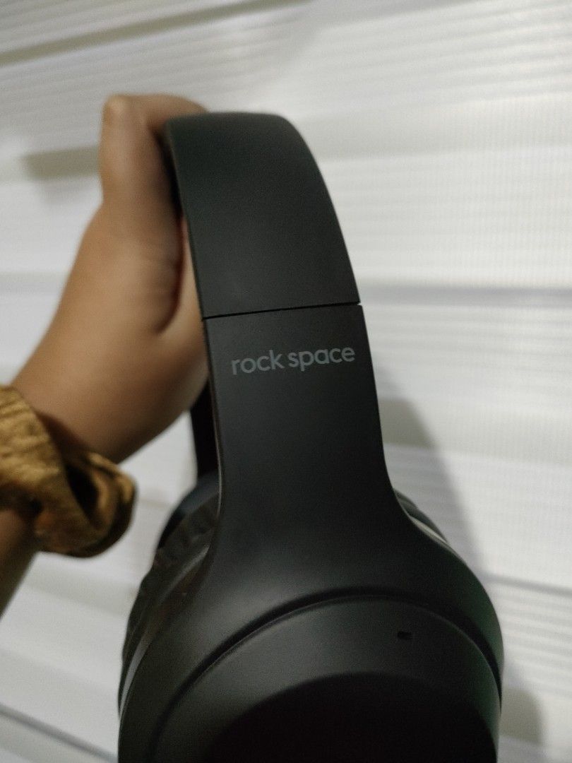 Rock Space Wireless Headphones (Black), Audio, Headphones & Headsets on ...