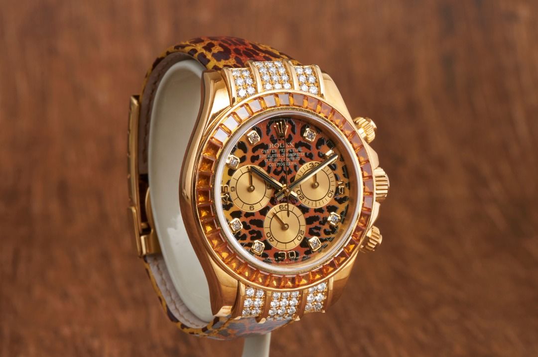 Rolex Daytona Leopard 116598 SACO First Series Box and Papers, Luxury ...
