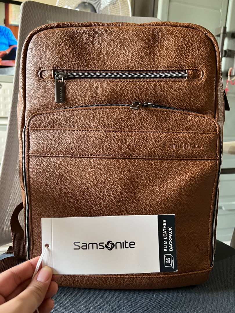 Samsonite Business Slim Backpack, Men's Fashion, Bags, Backpacks on ...