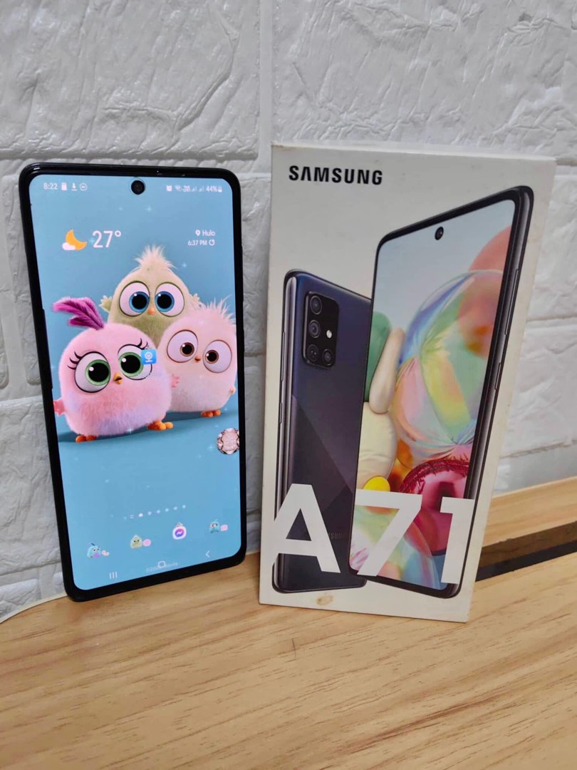 Samsung A71 Prism Crush Black 128GB, Mobile Phones & Gadgets, Mobile ...