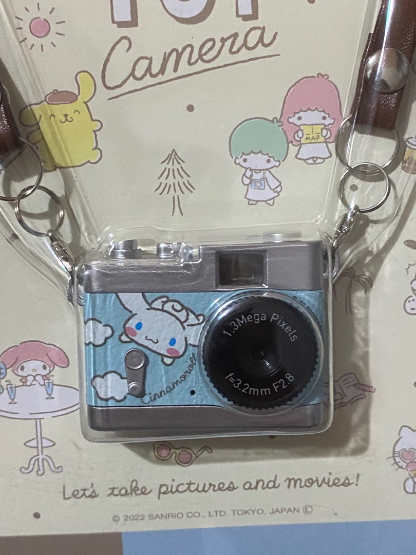 Sanrio Cinnamoroll Toy Camera, Photography, Cameras on Carousell