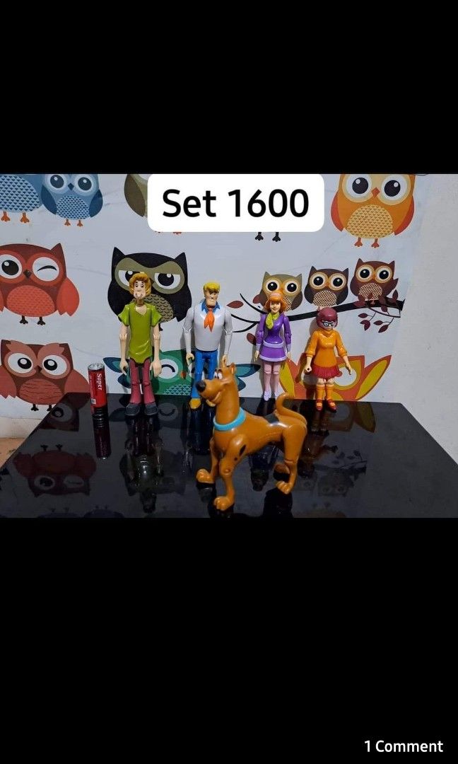 Scoby doo articulated character set 1400, Hobbies & Toys, Toys & Games ...