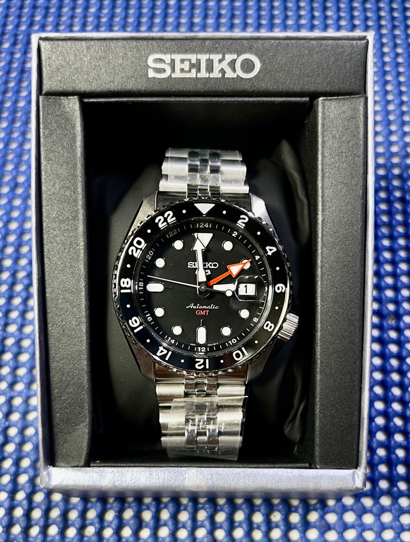 Seiko SSK001K1 5 Sports GMT, Men's Fashion, Watches & Accessories ...