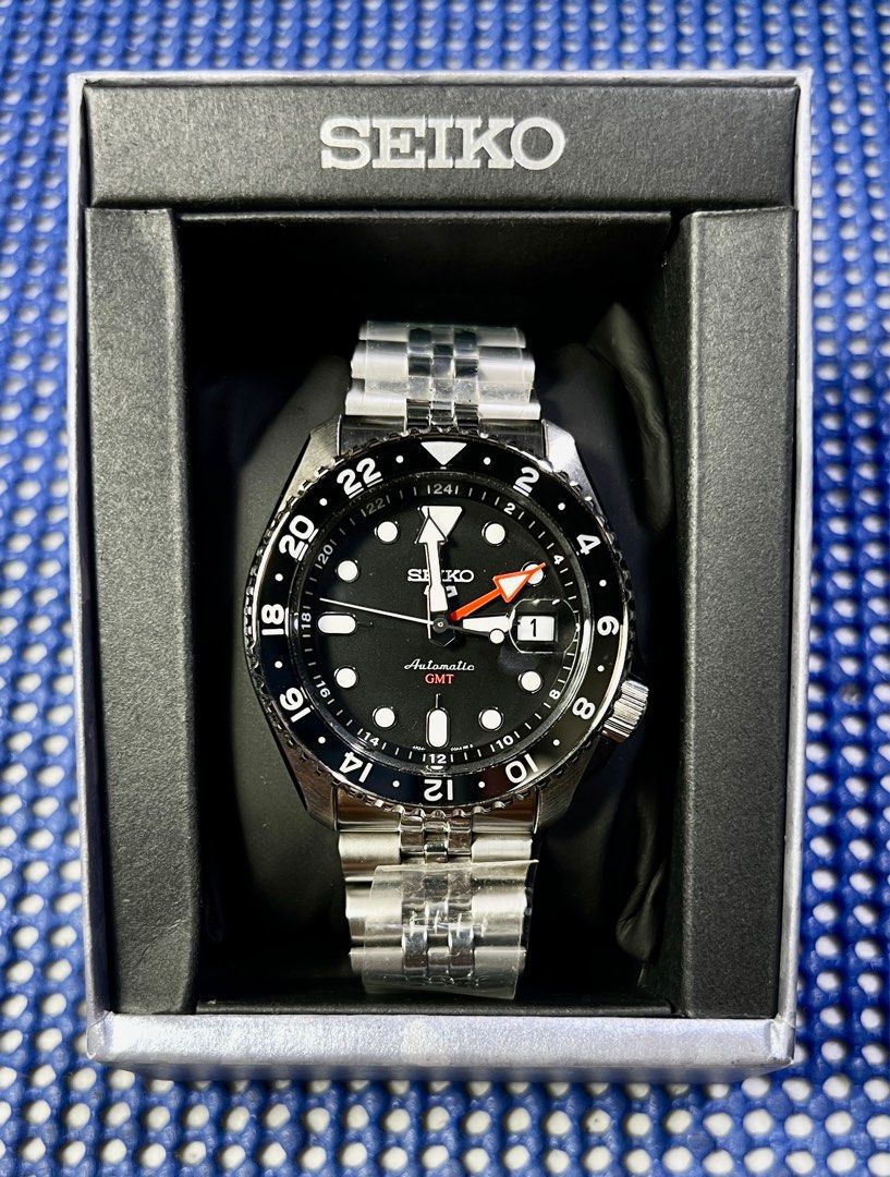 Seiko SSK001K1 5 Sports GMT, Men's Fashion, Watches & Accessories ...