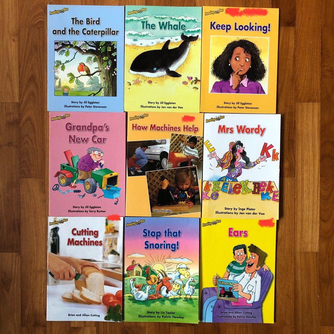 Set of 29 Reading Bee English story books phonics readers for children toddlers preschoolers ...