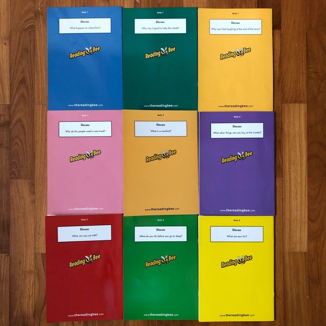 Set of 29 Reading Bee English story books phonics readers for children ...