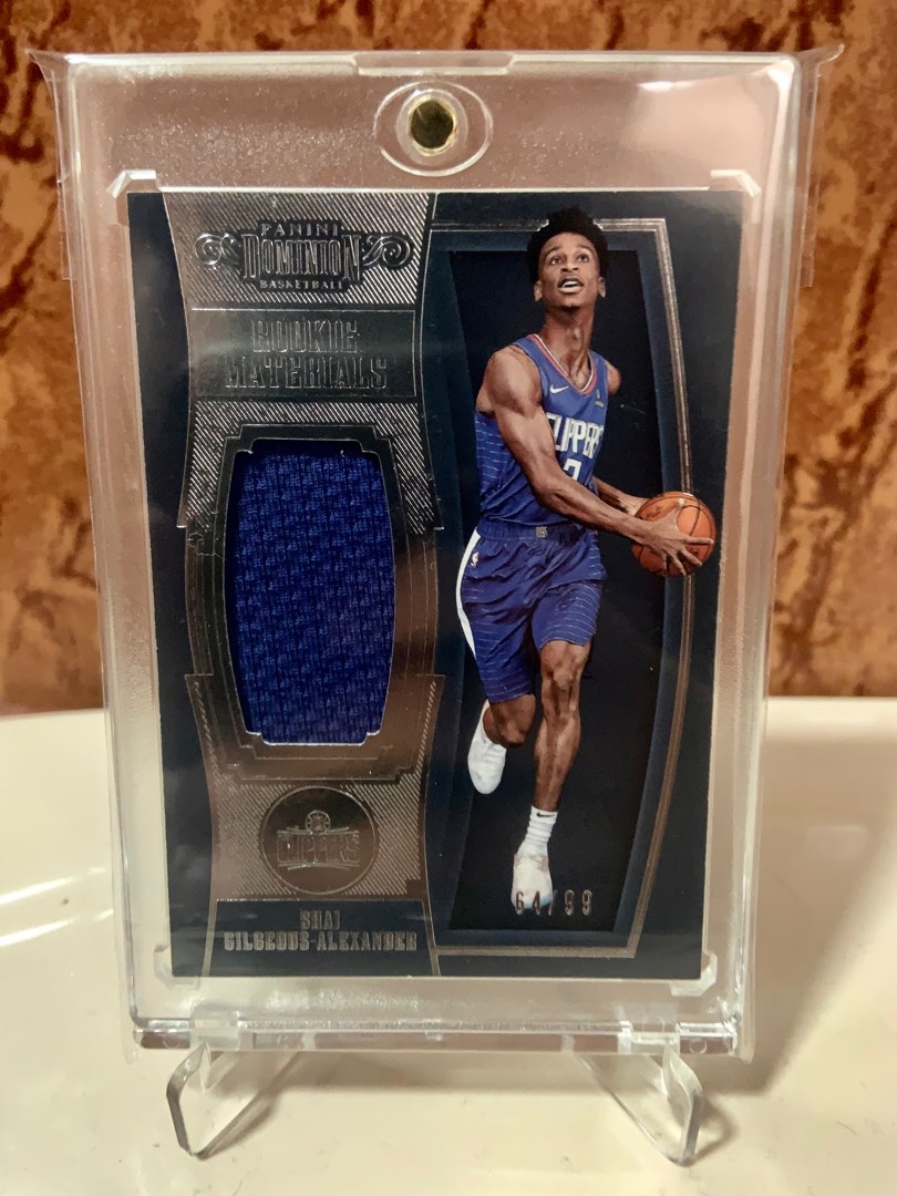 Shai Gilgeous-Alexander Panini Dominion RC GU /99, Hobbies & Toys, Toys ...