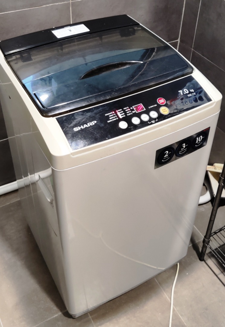 Sharp 7KG Fully Auto Washing Machine, TV & Home Appliances, Washing ...